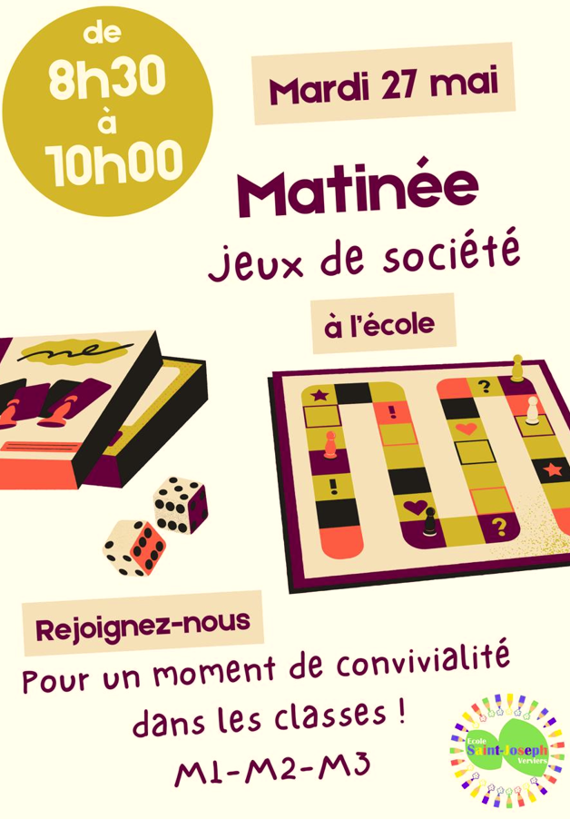 JEUX DE SOCIETE EN MATERNELLE - ECOLE FONDAMENTALE SAINT-JOSEPH VERVIERS